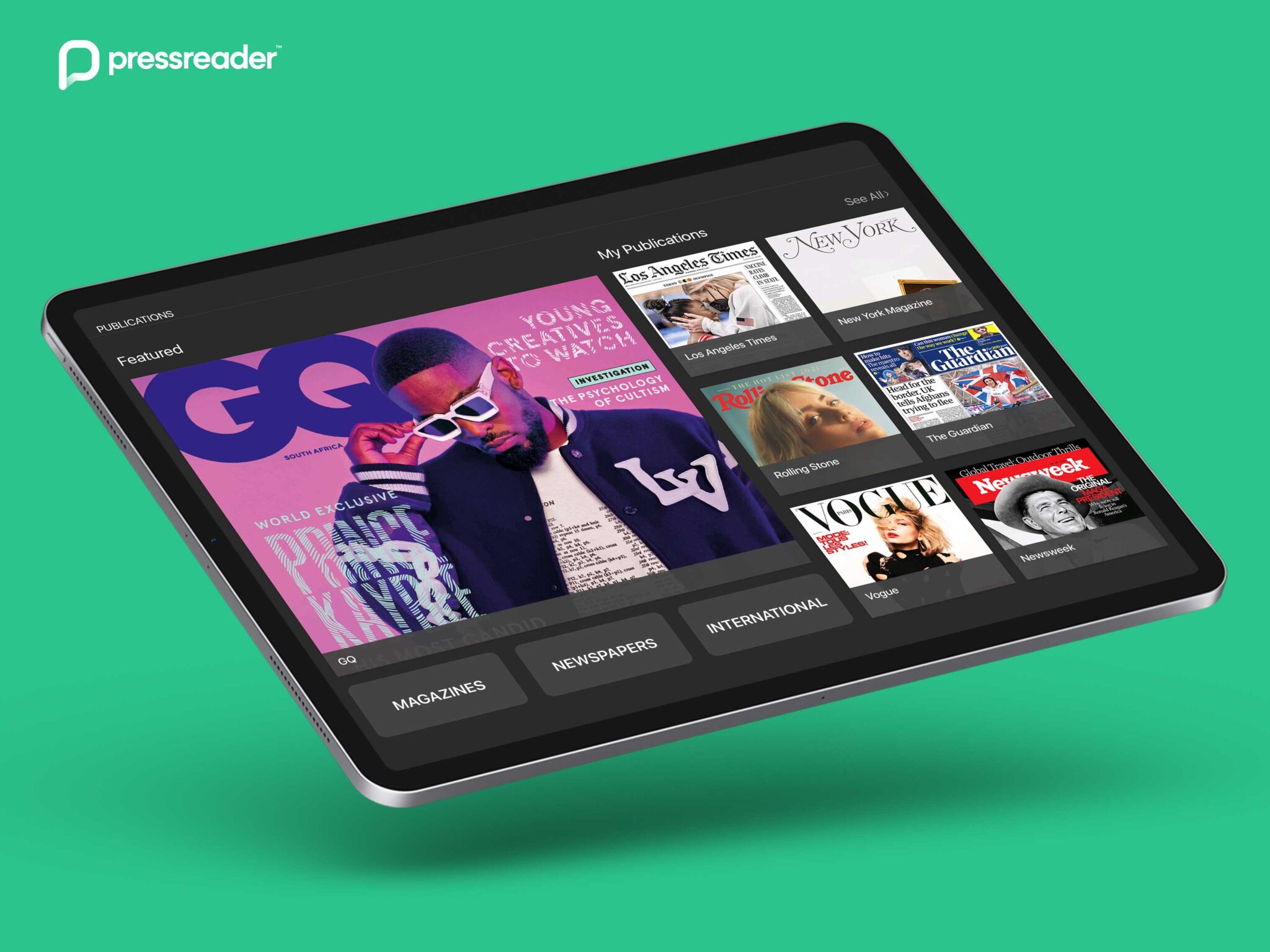 Fliegen mit PressReader - Trade and Invest BC